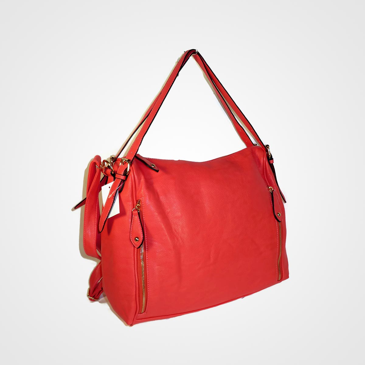 Bright Red Bag - The Strand at Caloundra.